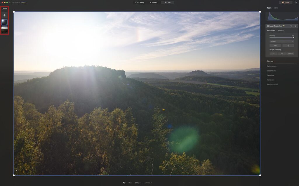 Luminar Neo: Perfekte Fotos durch Bildbearbeitung mit KI